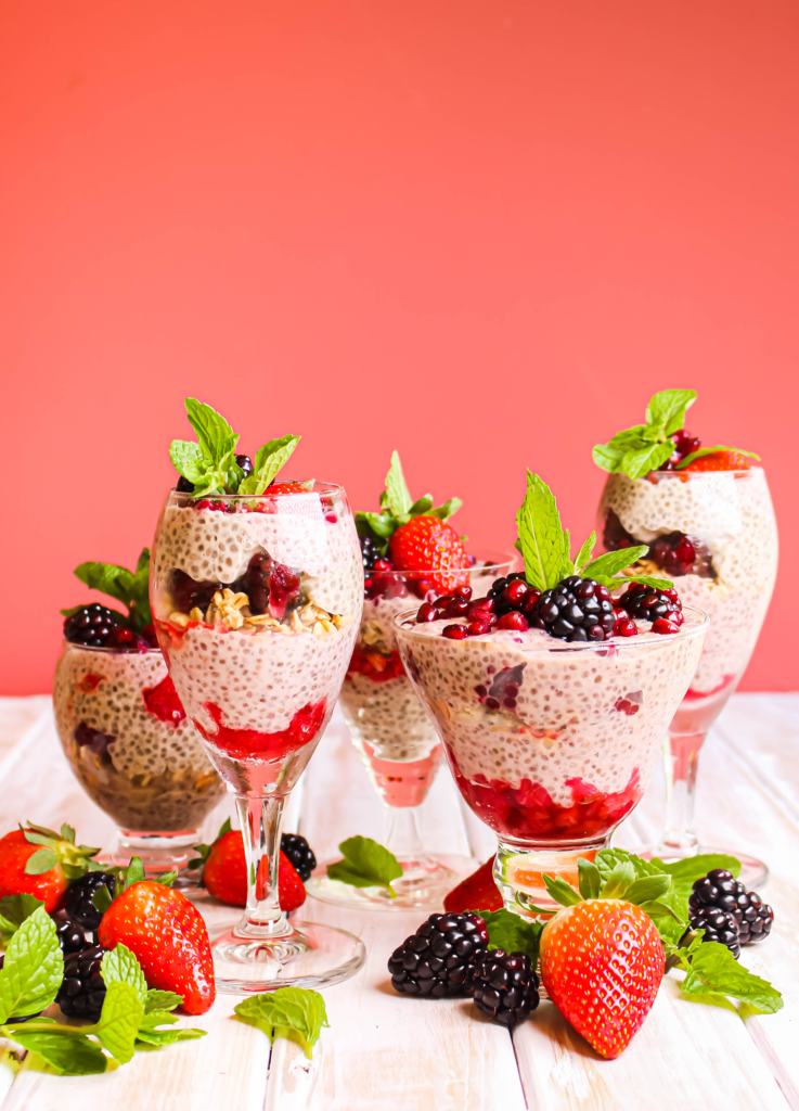 Chia Berry Pudding | FreshlyKenya